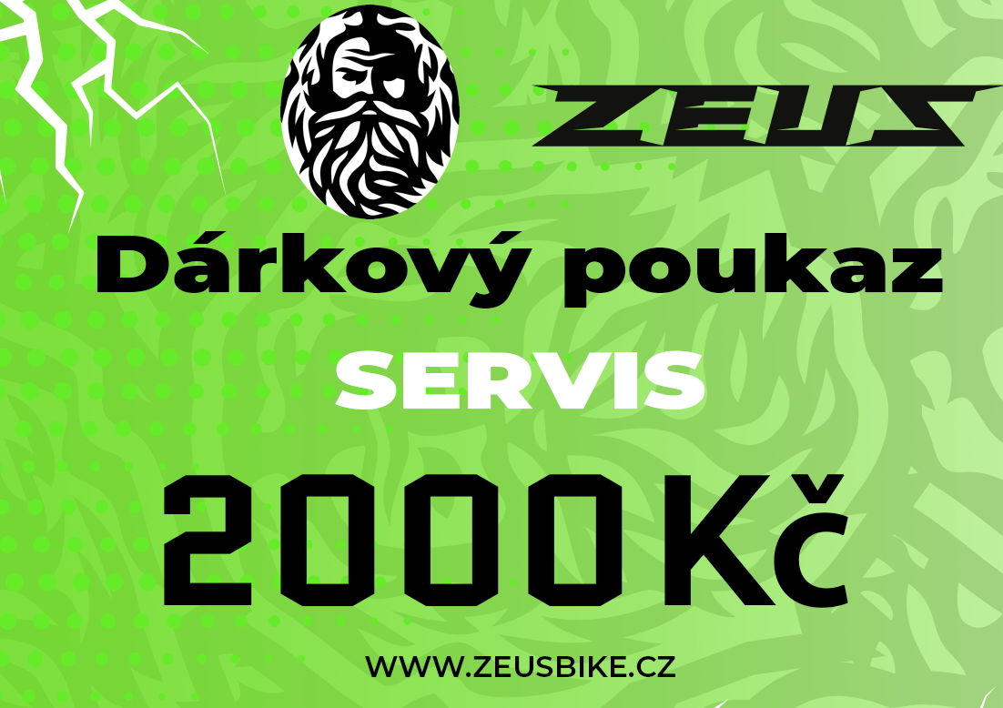 Dárkový poukaz ZEUS BIKE - ZeusBike.cz
